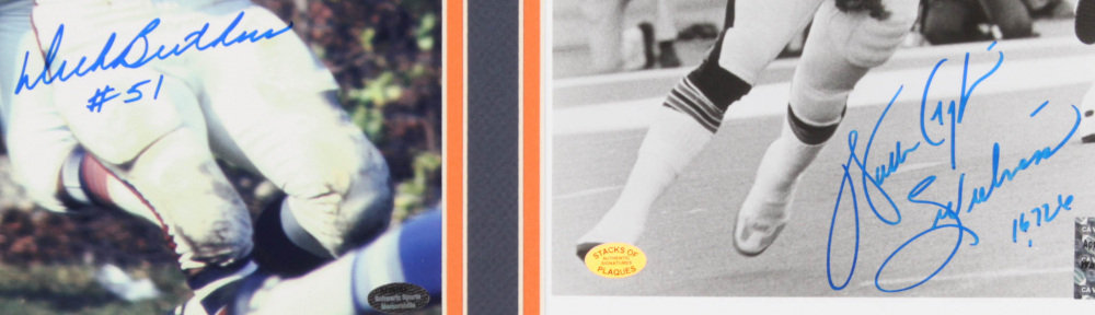 Walter Payton, Dick Butkus & Gale Sayers Signed "Bears Legends" 18x30 ...