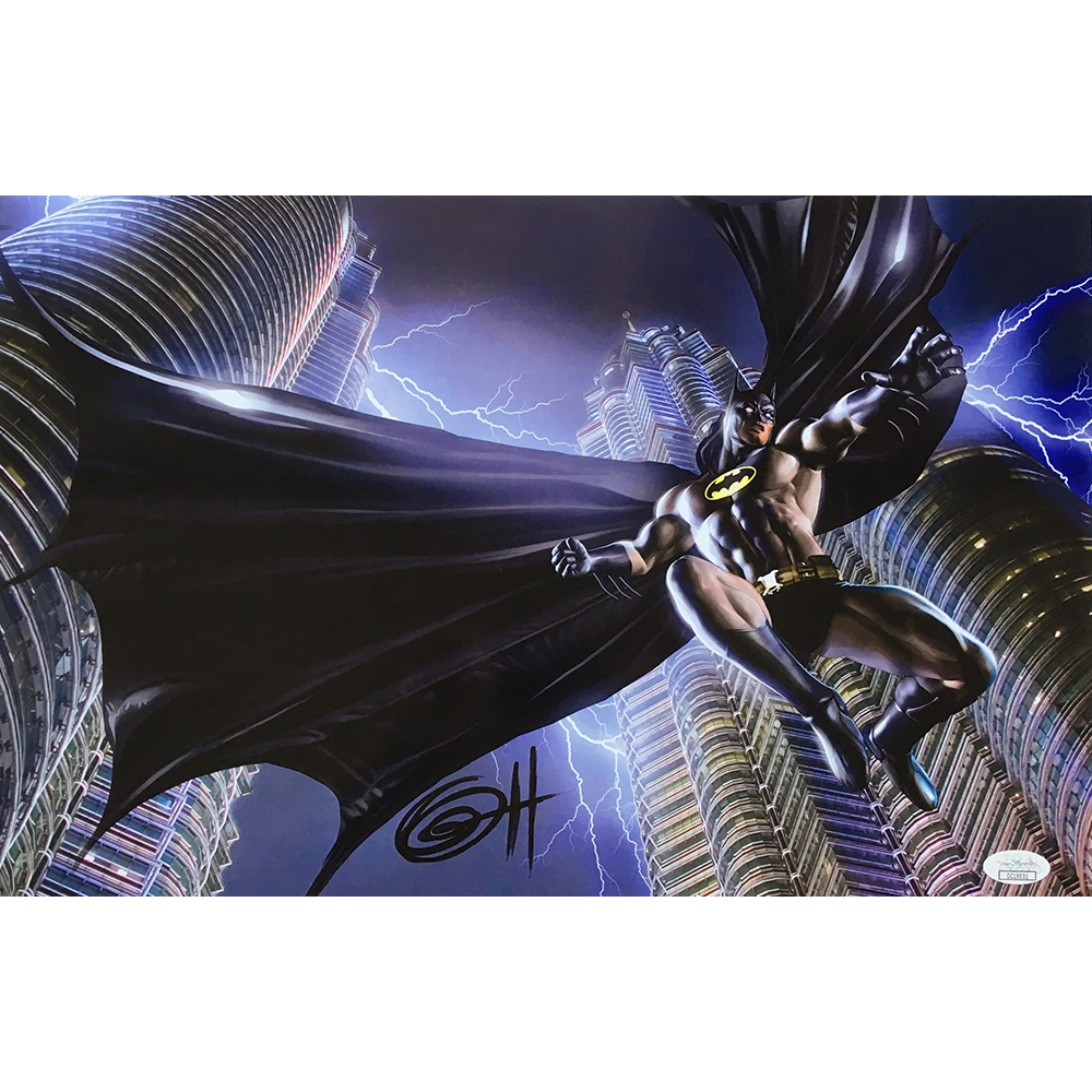 Greg Horn Signed "Batman" 11x17 Lithograph (JSA COA) | Pristine Auction