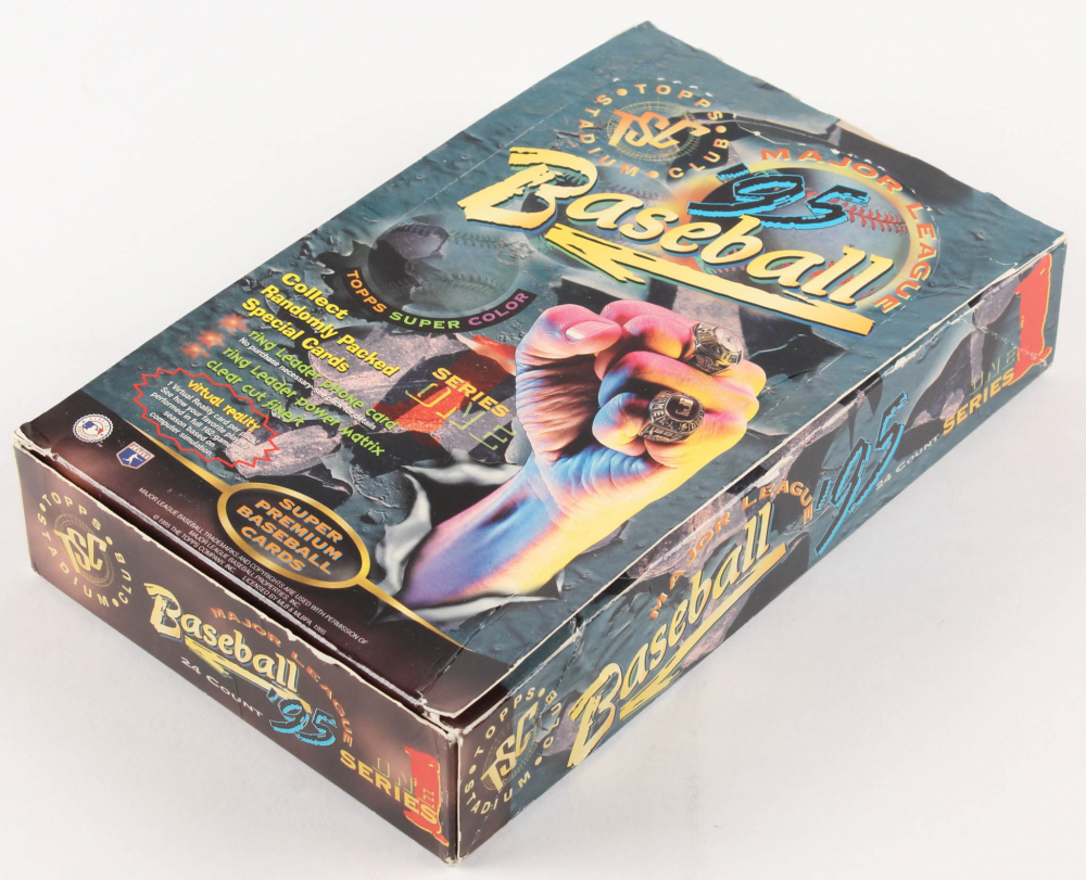 1995 Topps Baseball Cards Set with (23) Wax Packs | Pristine Auction