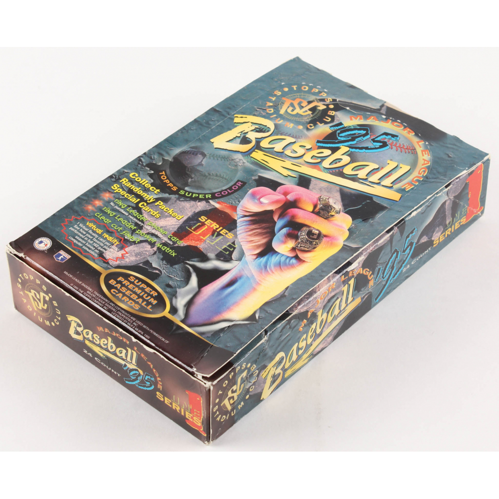 1995 Topps Baseball Cards Set with (23) Wax Packs | Pristine Auction