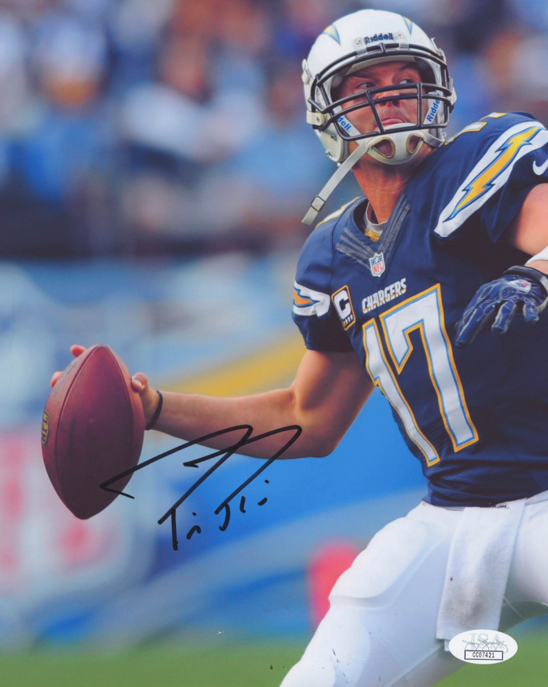 Philip Rivers Signed Chargers 8x10 Photo (JSA COA) | Pristine Auction