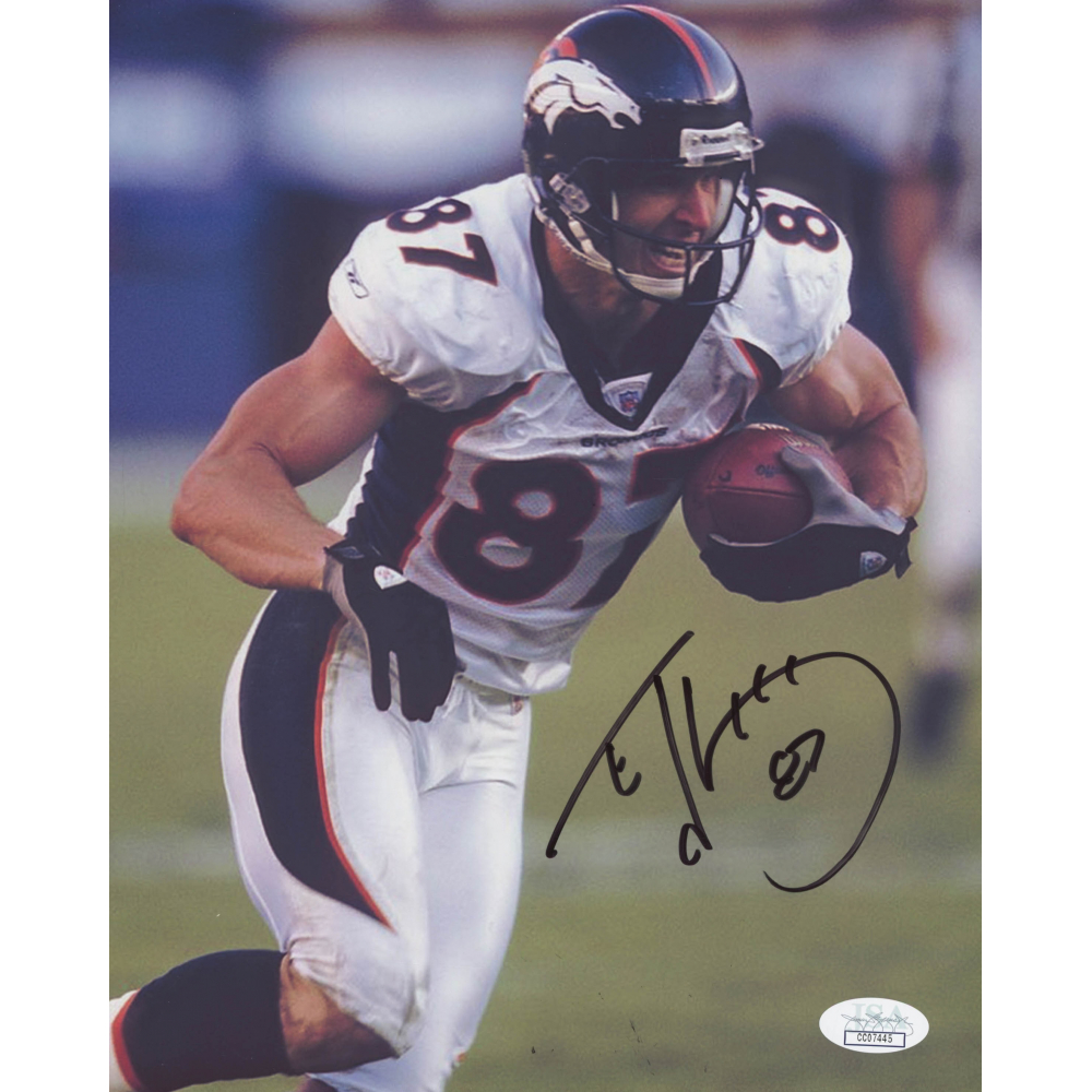 Ed McCaffrey Signed Broncos 8x10 Photo (JSA COA) | Pristine Auction