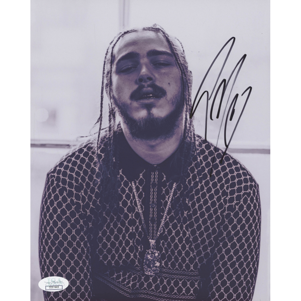 Post Malone Signed 8X10 Photo (JSA COA) | Pristine Auction