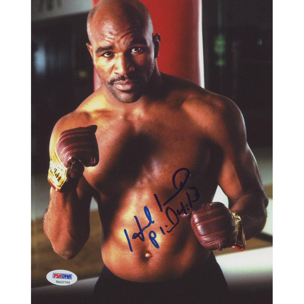 Evander Holyfield Signed 8x10 Photo (PSA COA) | Pristine Auction