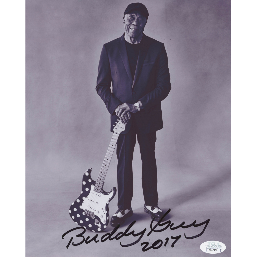 Buddy Guy Signed 8x10 Photo Inscribed "2017" (JSA COA) | Pristine Auction