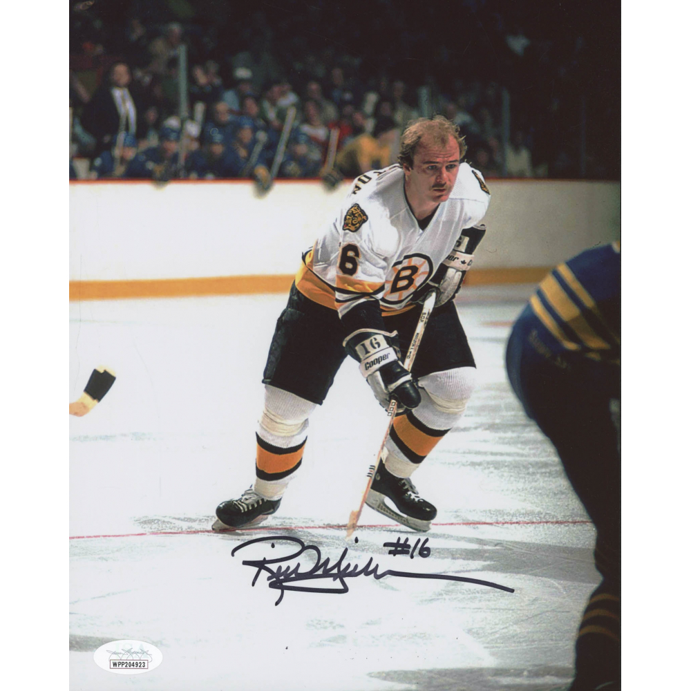 Rick Middleton Signed Boston Bruins 8x10 Photo (JSA COA) | Pristine Auction