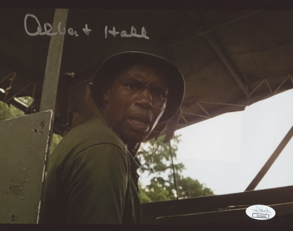 Albert Hall Signed "Apocalypse Now" 8x10 Photo (JSA COA) | Pristine Auction