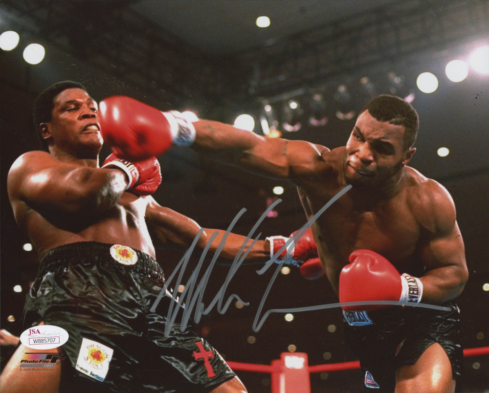 Mike Tyson Signed 8x10 Photo (JSA COA) | Pristine Auction