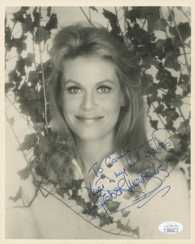 Elizabeth Montgomery Signed 8x10 Photo Inscribed "My Best Wishes" (JSA ...