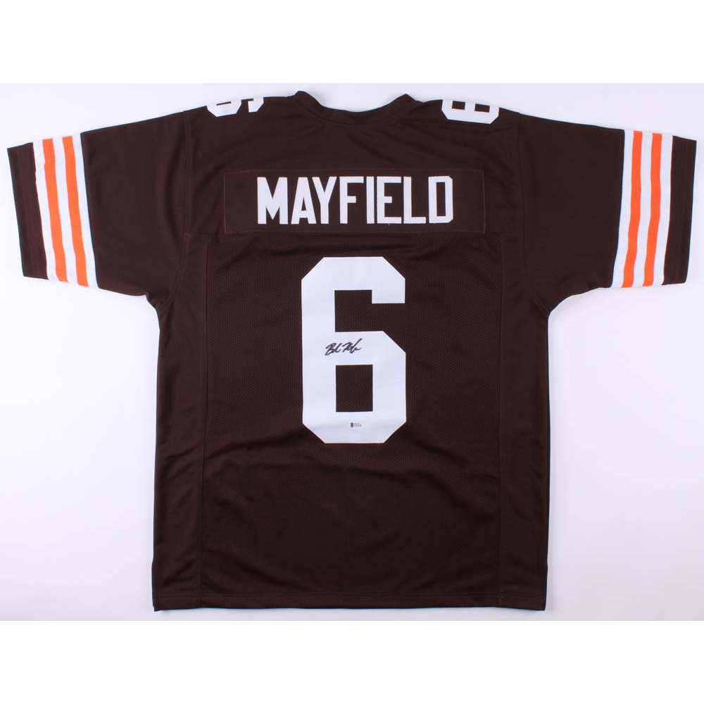 Baker Mayfield Signed Cleveland Browns Jersey (Beckett COA) | Pristine ...