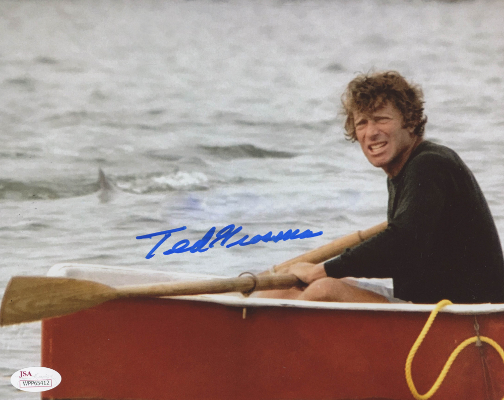 Ted Grossman Signed "Jaws" 8x10 Photo (JSA COA) | Pristine Auction