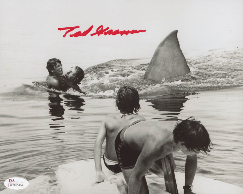 Ted Grossman Signed "Jaws" 8x10 Photo (JSA COA) | Pristine Auction