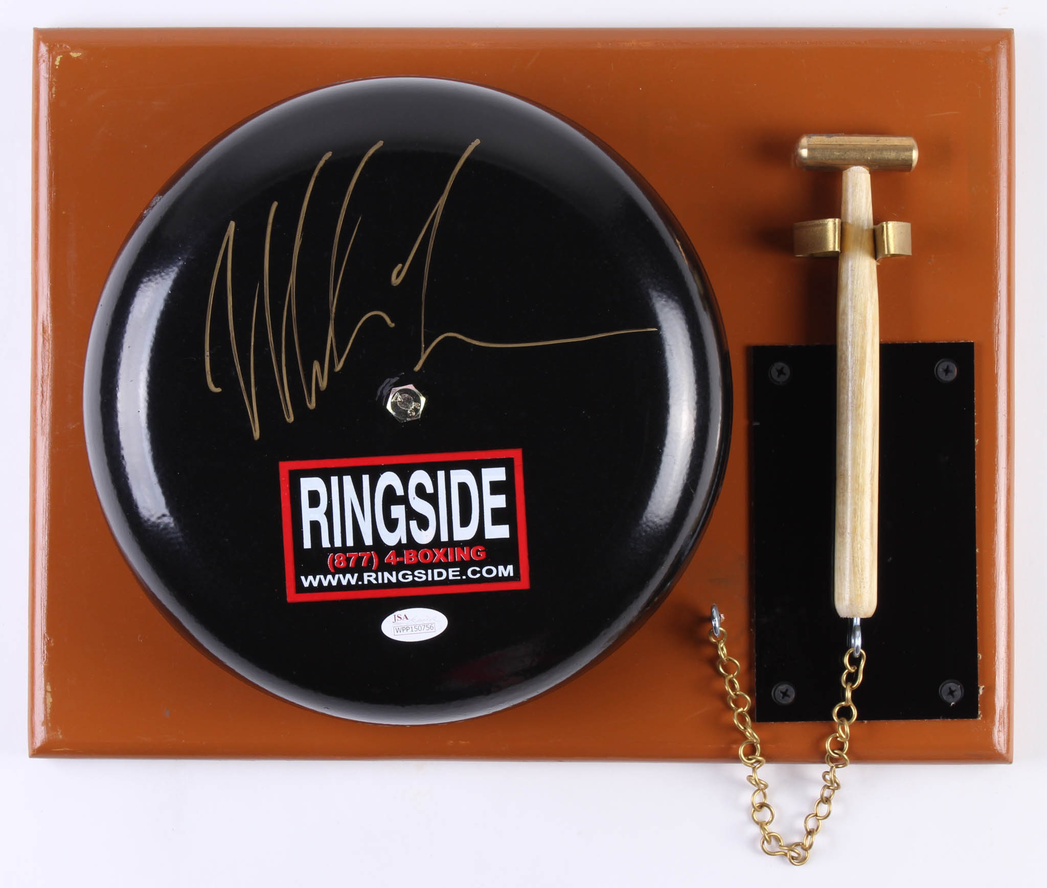 Mike Tyson Signed Authentic Full Size Ringside Boxing Bell (JSA COA ...