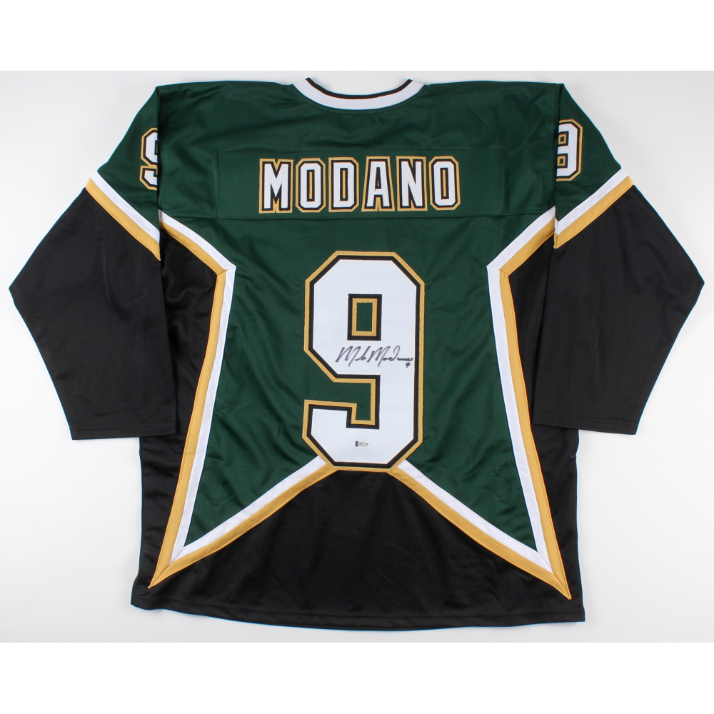 Mike Modano Signed Stars Captain Jersey (Beckett COA) | Pristine Auction