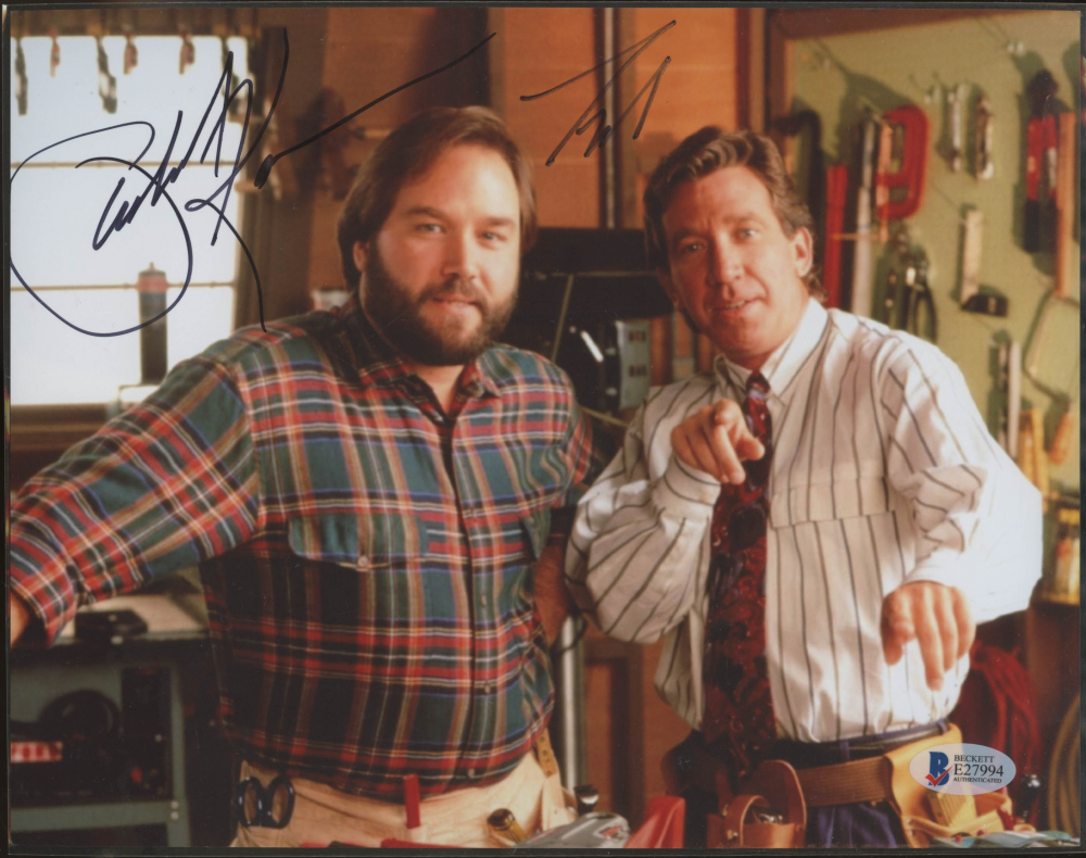 Tim Allen & Richard Karn Signed "Home Improvement" 8x10 Photo (Beckett ...