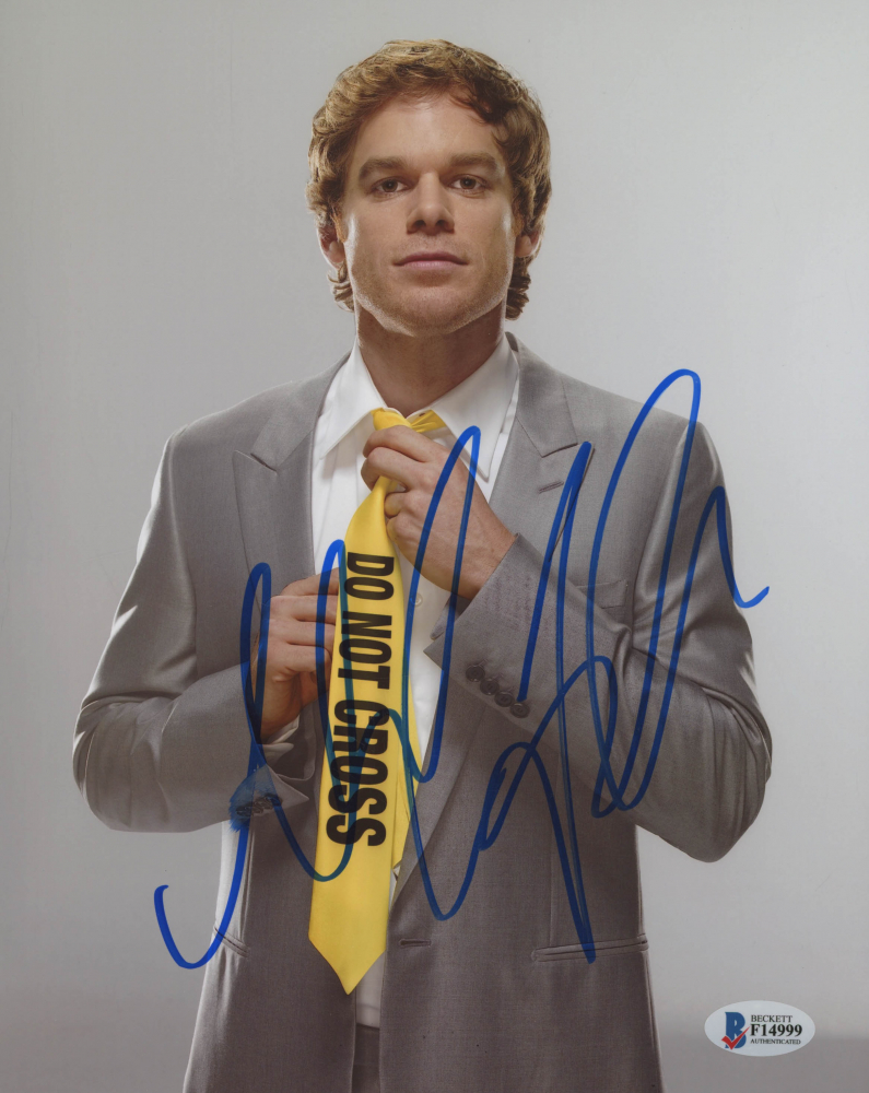 Michael C. Hall Signed "Dexter" 8x10 Photo (Beckett COA) | Pristine Auction
