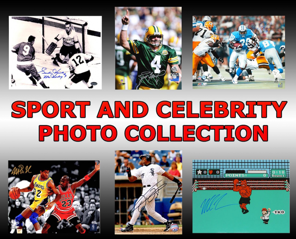Multi Sports & Celebrity Signed Mystery Photo Collection – Series 2 (3 ...