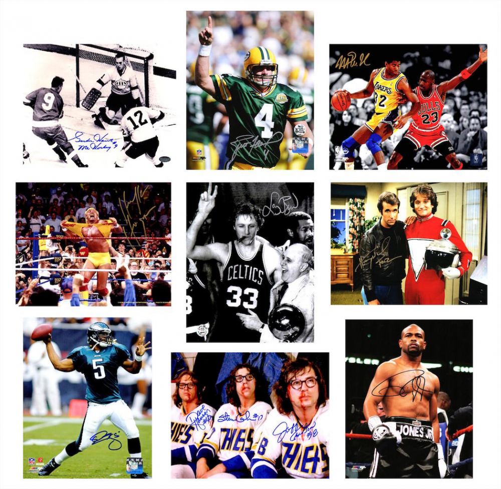 Multi Sports & Celebrity Signed Mystery Photo Collection – Series 2 (3 ...