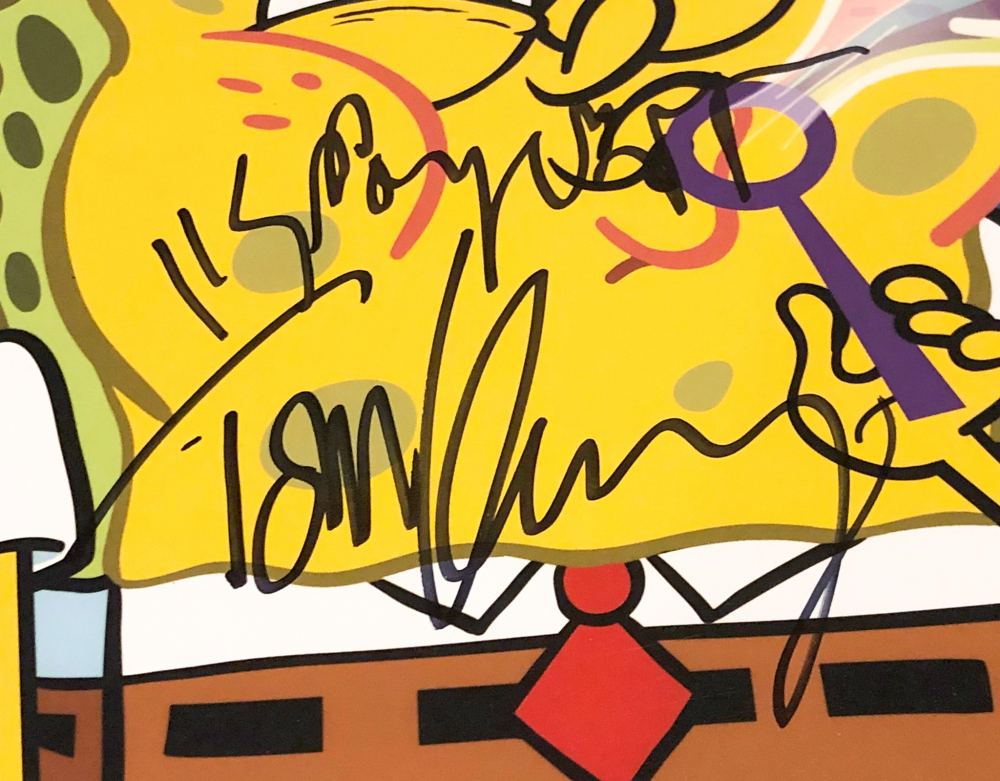 Tom Kenny Signed "SpongeBob SquarePants" 11x14 Photo Inscribed ...
