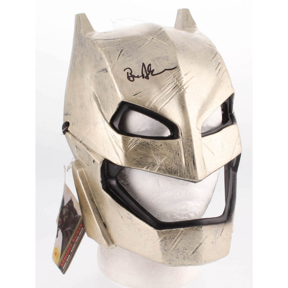 Ben Affleck Signed Full-Size Batman Mask (Beckett COA) | Pristine Auction
