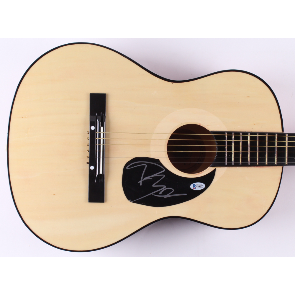 Post Malone Signed Full-Size Acoustic Guitar (Beckett COA) | Pristine ...