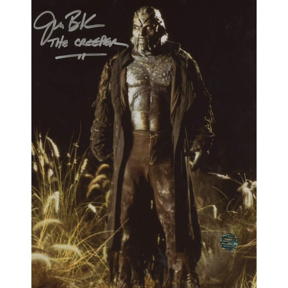 Jonathan Breck Signed "Jeepers Creepers" 8x10 Photo Inscribed "The ...
