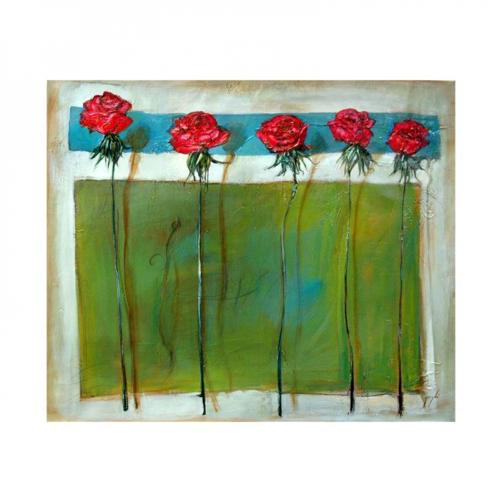 Lenner Gogli Signed "Emerald Fresco" LE 16x20 Giclee on Canvas (PA ...