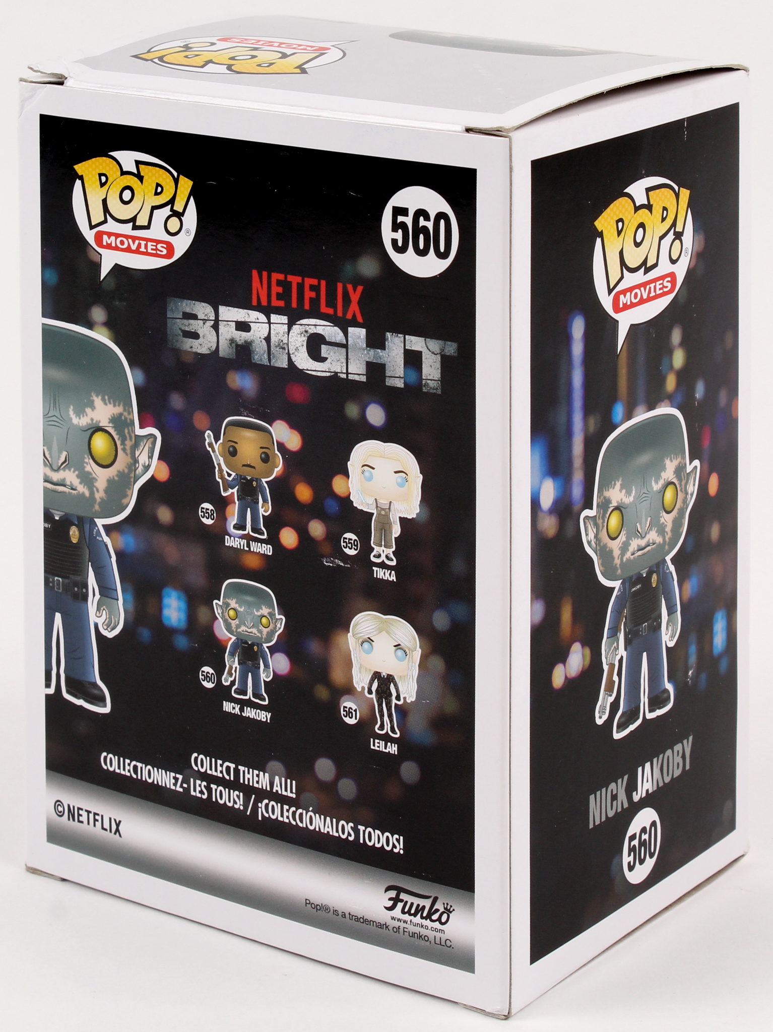 Joel Edgerton Signed "Bright" Nick Jakoby #560 Funko Pop! Vinyl Figure ...