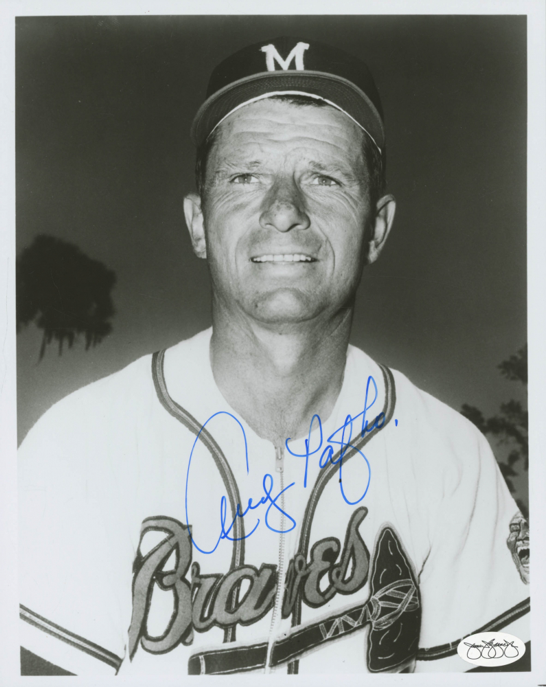Andy Pafko Signed Braves 8x10 Photo (JSA ALOA) | Pristine Auction