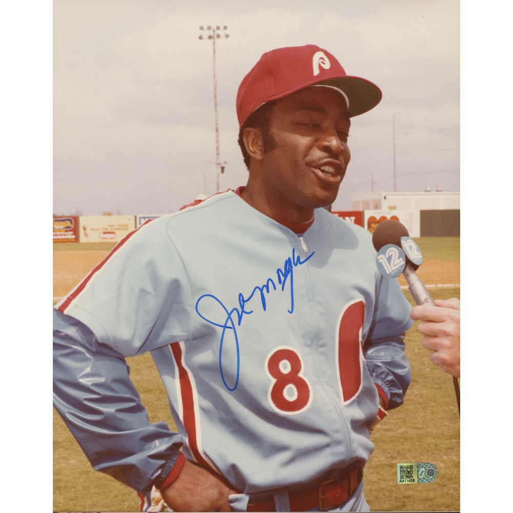 Joe Morgan Signed Philadelphia Phillies 8x10 Photo (AI Verified COA ...