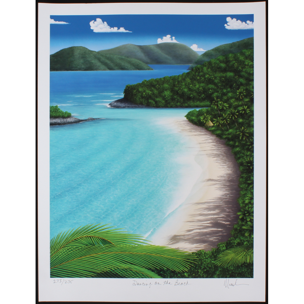 Dan Mackin - "Dancing on the Beach" Signed Limited Edition 19x25 Fine ...