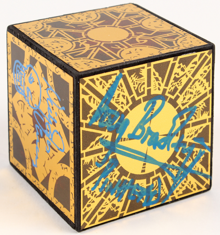 "Hellraiser" Puzzle-Box Cube Prop Signed by (4) with Doug Bradley ...