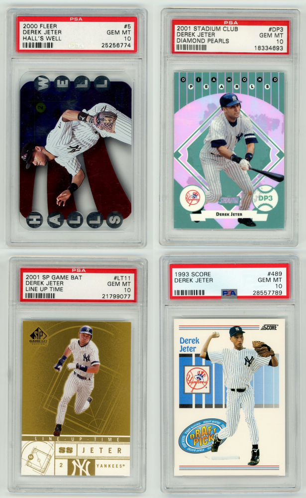 The Card Craze Derek Jeter Premium Baseball Card Mystery Box (1 Hit Per ...