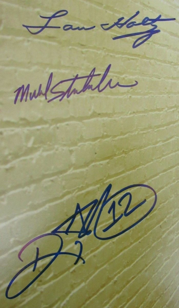 Notre Dame Fighting Irish 16x20 Photo Signed by (7) with Lou Holtz ...