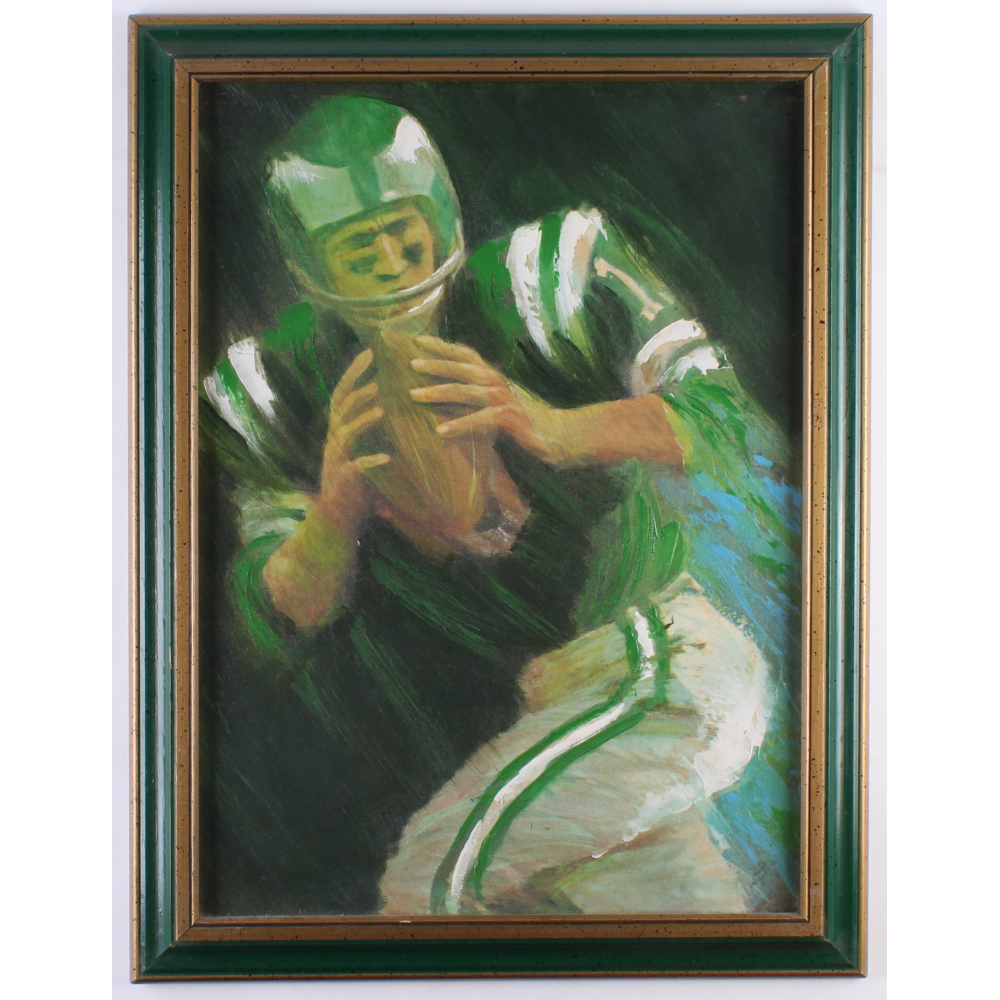 Dave Boss "Philadelphia Eagles" 20x26 Custom Framed Painting | Pristine ...