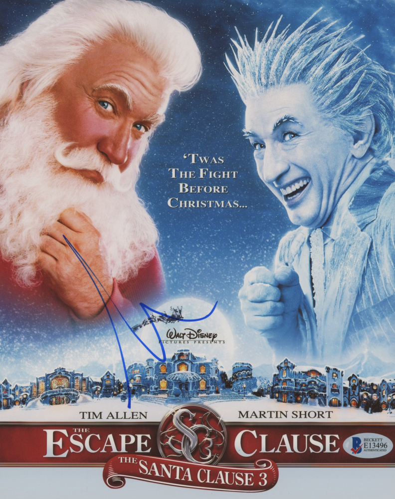 Tim Allen Signed "The Santa Claus 3" 8x10 Photo (Beckett COA ...