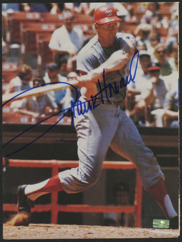 Frank Howard Signed Washington Senators 8x10 Magazine Page (Palm Beach ...