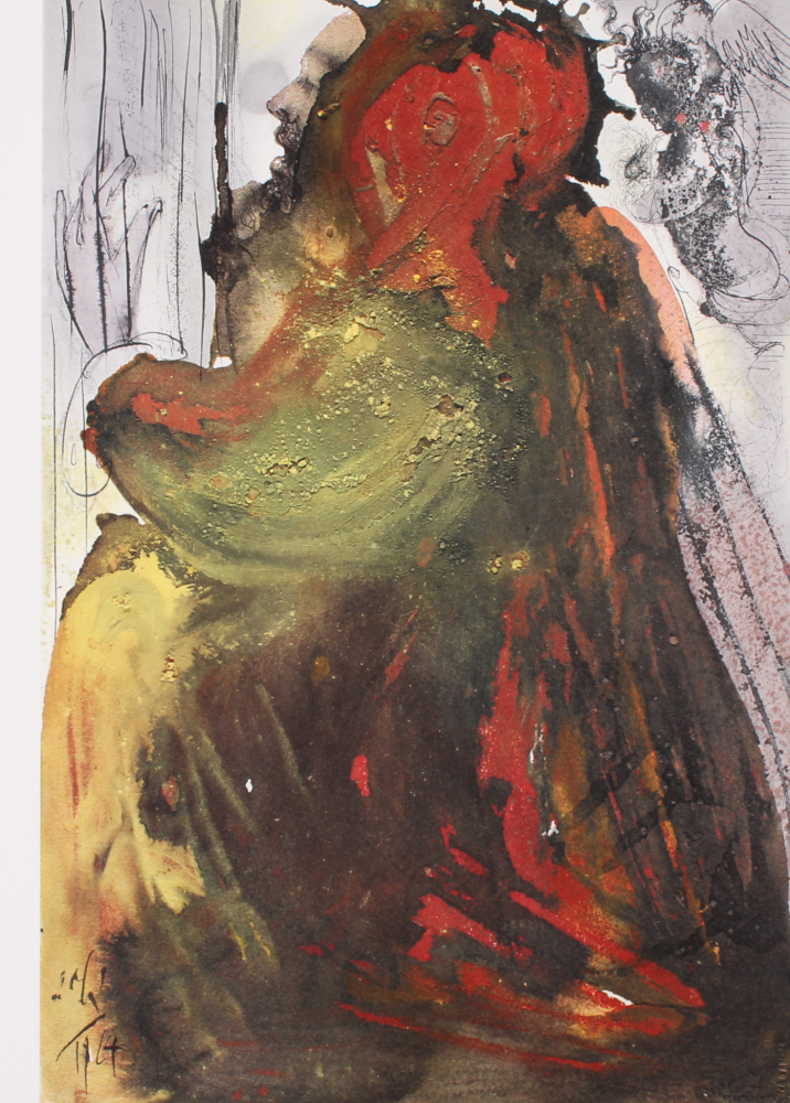 Salvador Dali LE "Vol. 2 The Biblia Sacra: David's Mourning At The ...