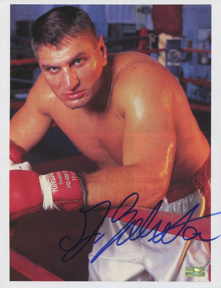 Andrew Golota Signed 8x10 Magazine Page (Palm Beach COA) | Pristine Auction