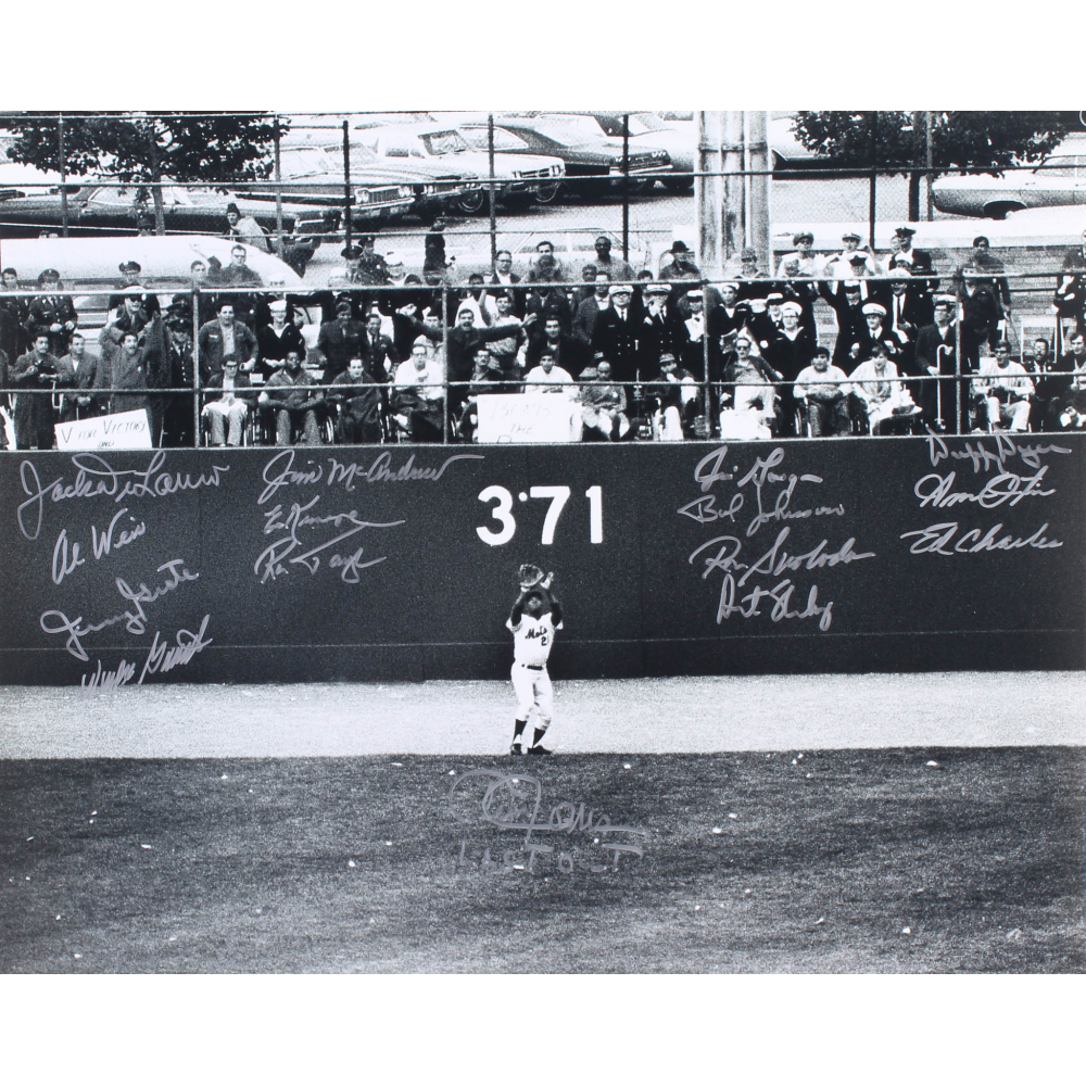 1969 New York Mets 16x20 Photo Team-Signed by (15) with Cleon Jones, Ed ...