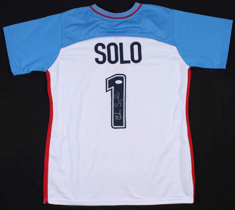 Hope Solo Signed Team USA Jersey (JSA COA) | Pristine Auction