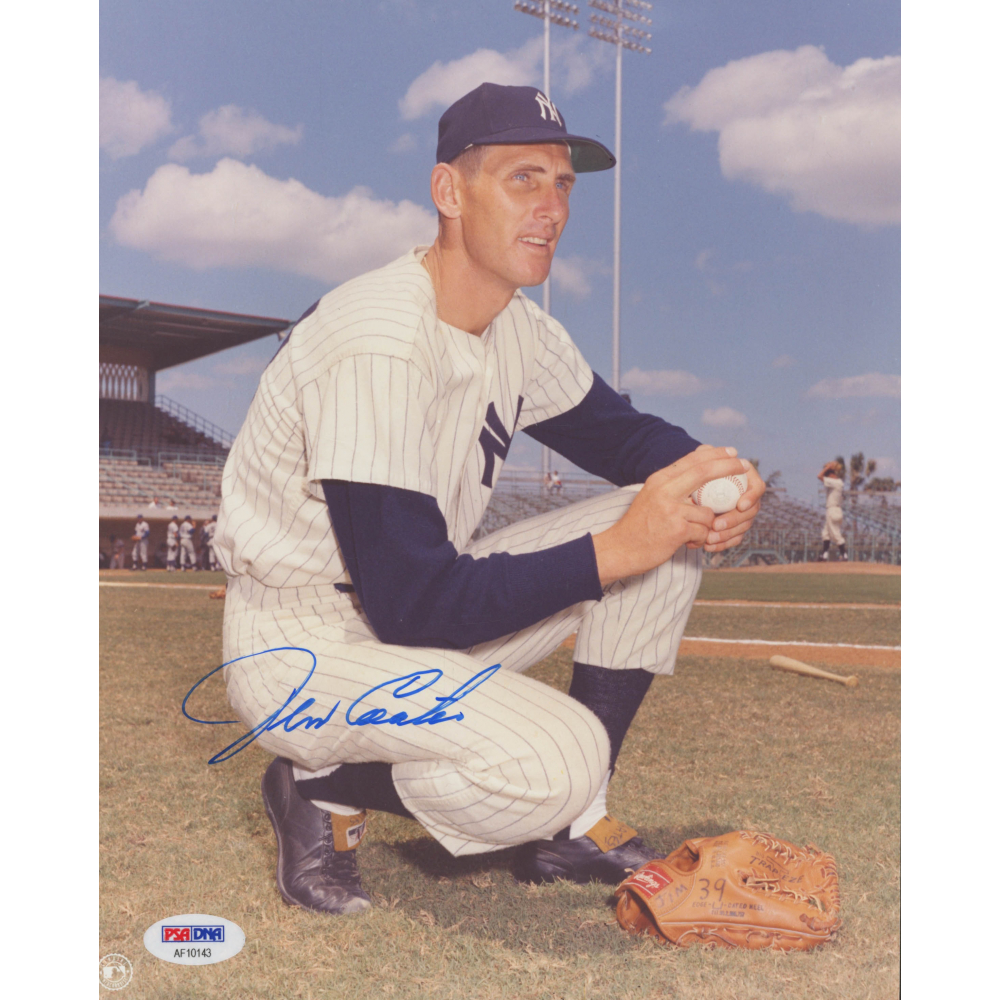 Jim Coates Signed New York Yankees 8x10 Photo (PSA COA) | Pristine Auction