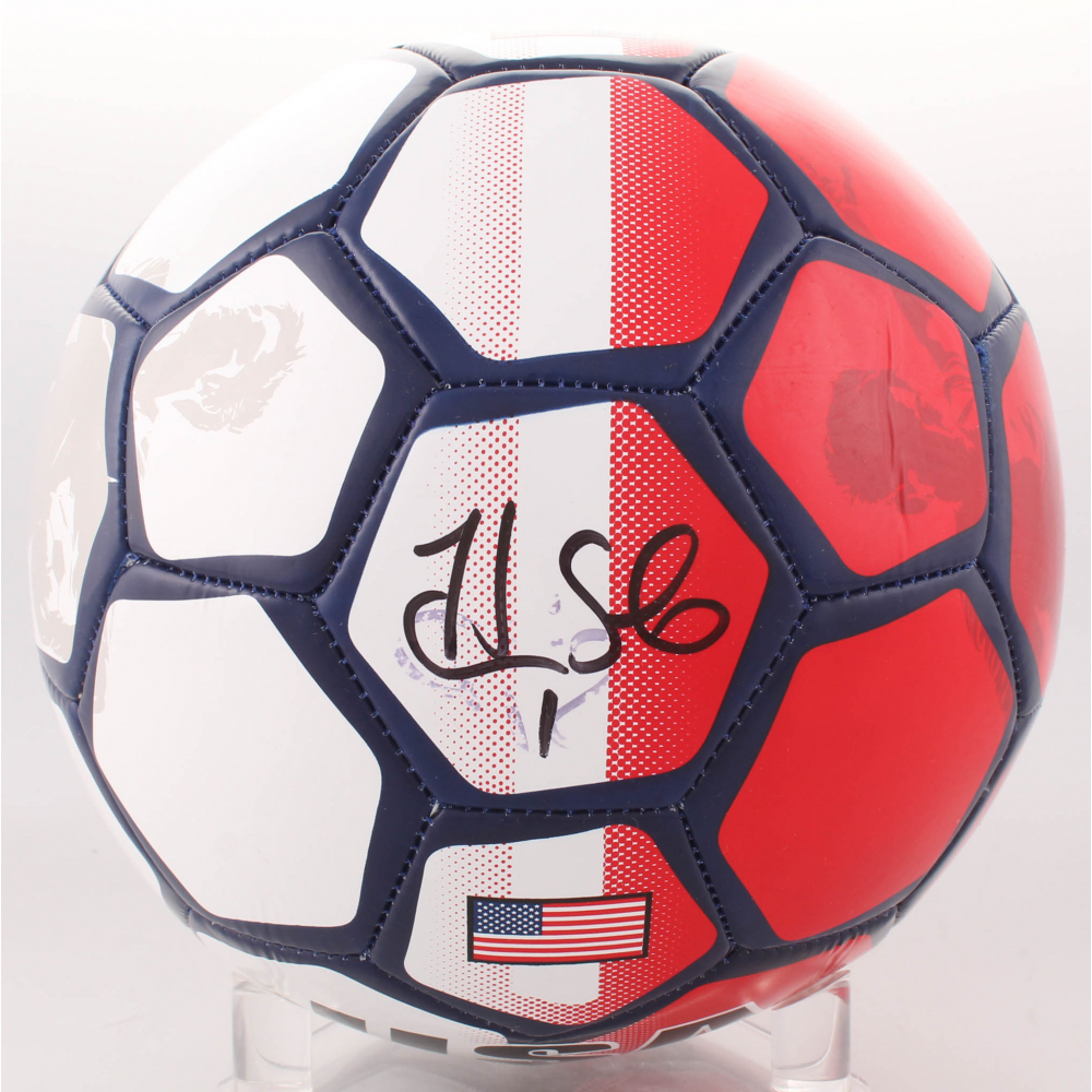 Hope Solo Signed Team USA Soccer Ball (JSA COA) | Pristine Auction