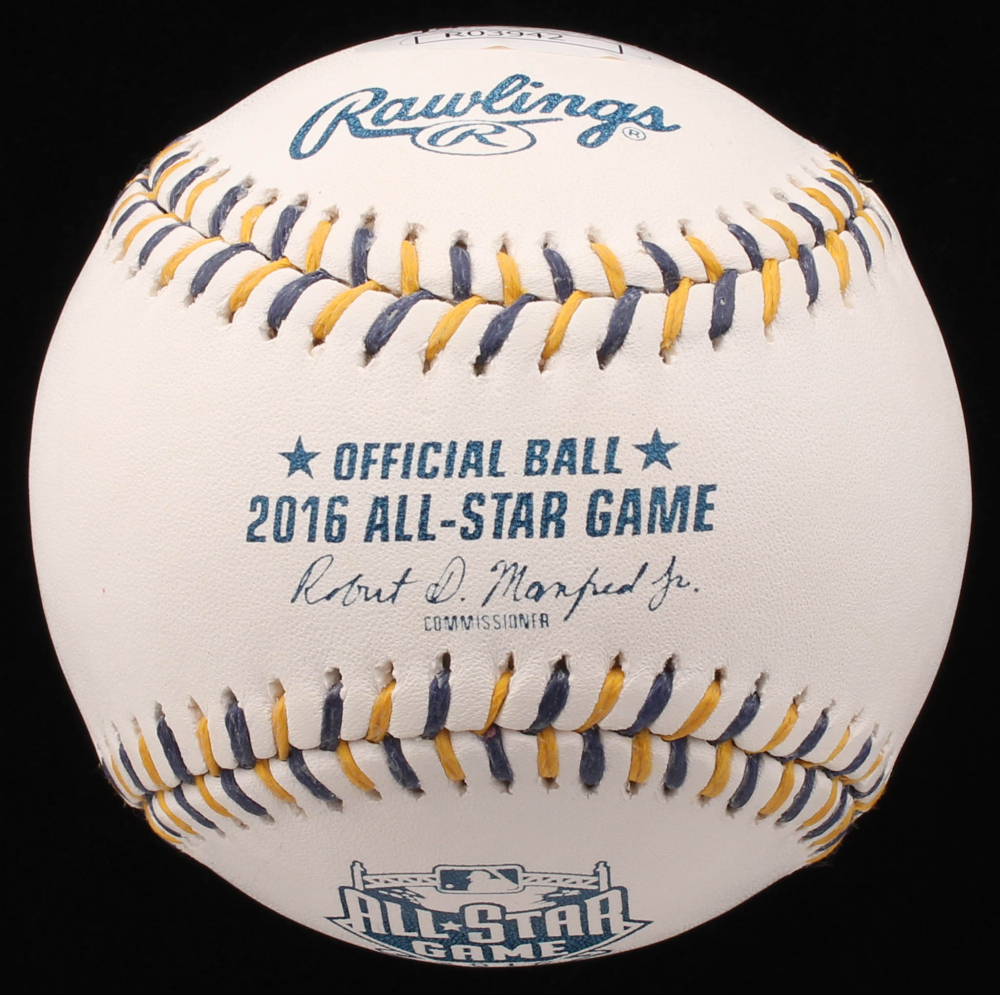 Aledmys Diaz Signed 2016 All-Star Game Logo Baseball Inscribed "First ...