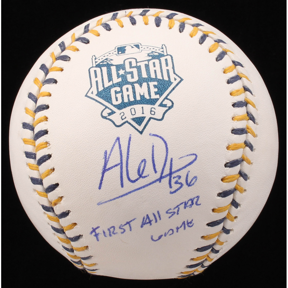Aledmys Diaz Signed 2016 All-Star Game Logo Baseball Inscribed "First ...