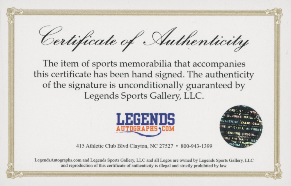 Jonathan Breck Signed "Jeepers Creepers" 8x10 Photo Inscribed "Creeper ...