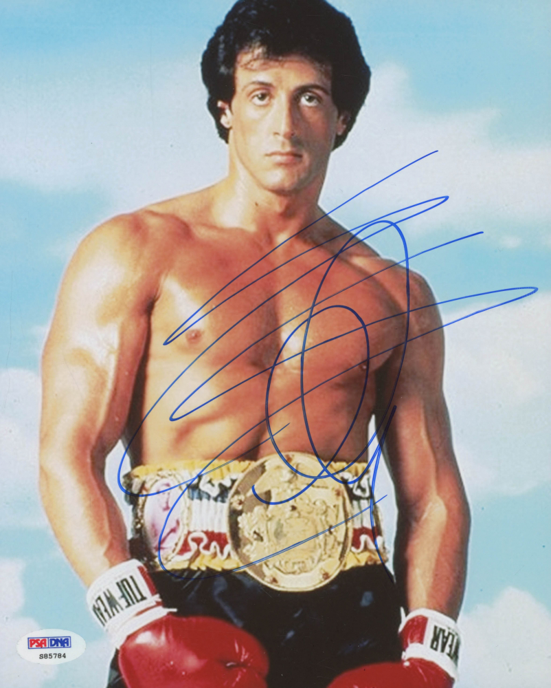 Sylvester Stallone Signed "Rocky" 8x10 Photo (PSA COA) | Pristine Auction
