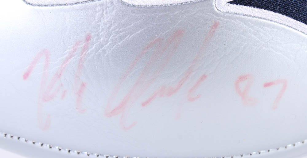 Rob Gronkowski Signed Patriots Logo Football (Radtke COA) | Pristine ...