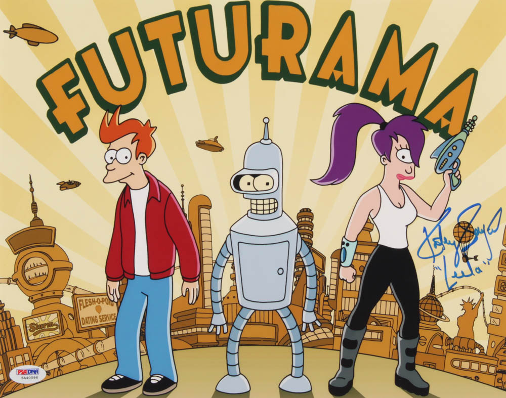 Katey Sagal Signed "Futurama" 11x14 Photo Inscribed "Leela" (PSA COA ...