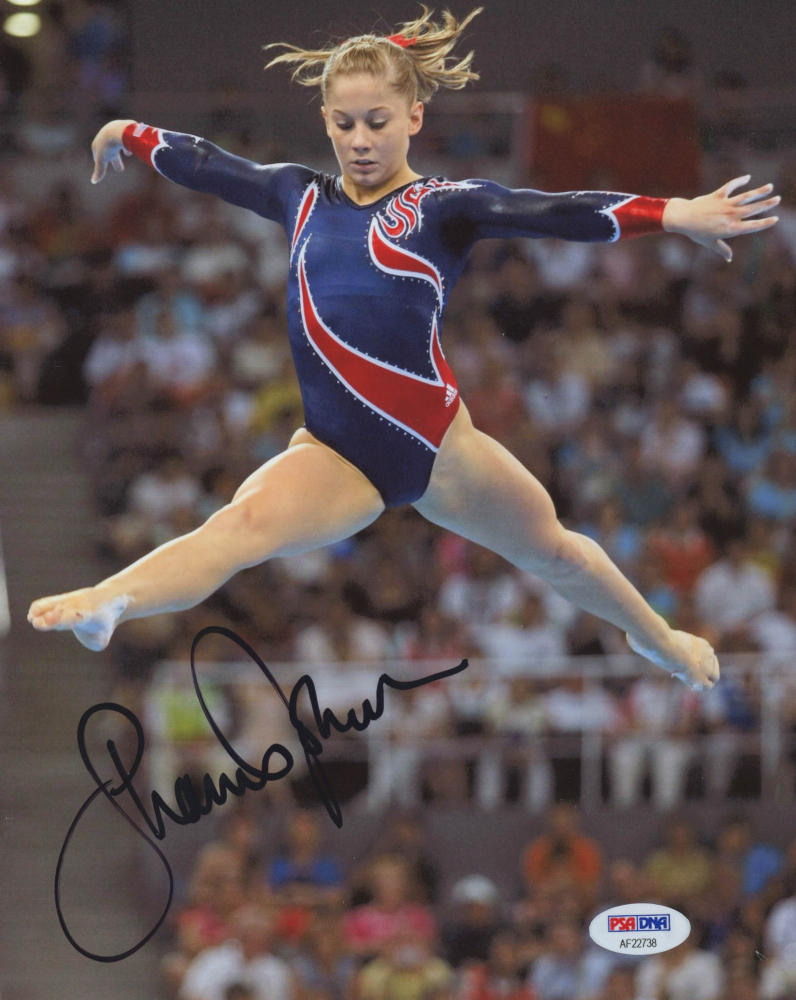 Shawn Johnson Signed 8x10 Photo (PSA COA) | Pristine Auction